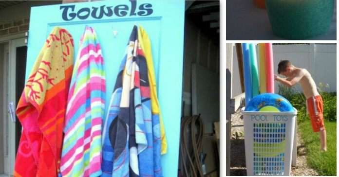 21 Pool Storage Ideas, Tips, and Tricks For Extra Poolside Fun