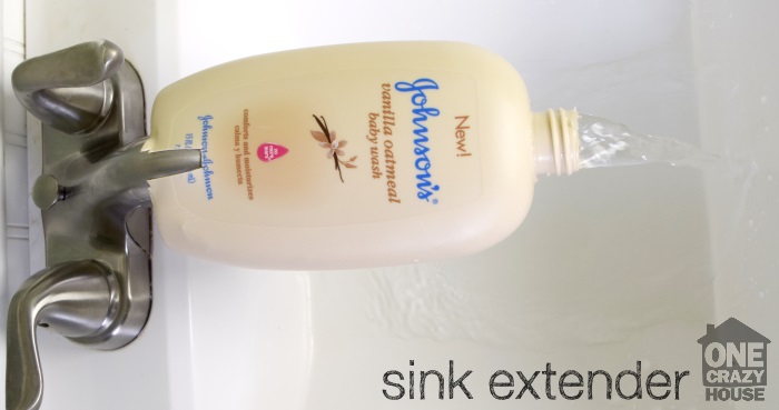 DIY Sink Extender