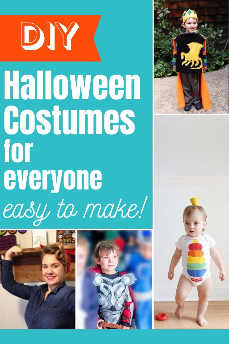Ultimate List of DIY Halloween Costumes for All Ages