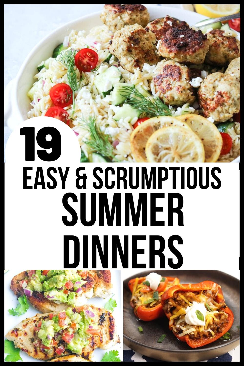 19 Ultra-Satisfying Summer Dinner Ideas