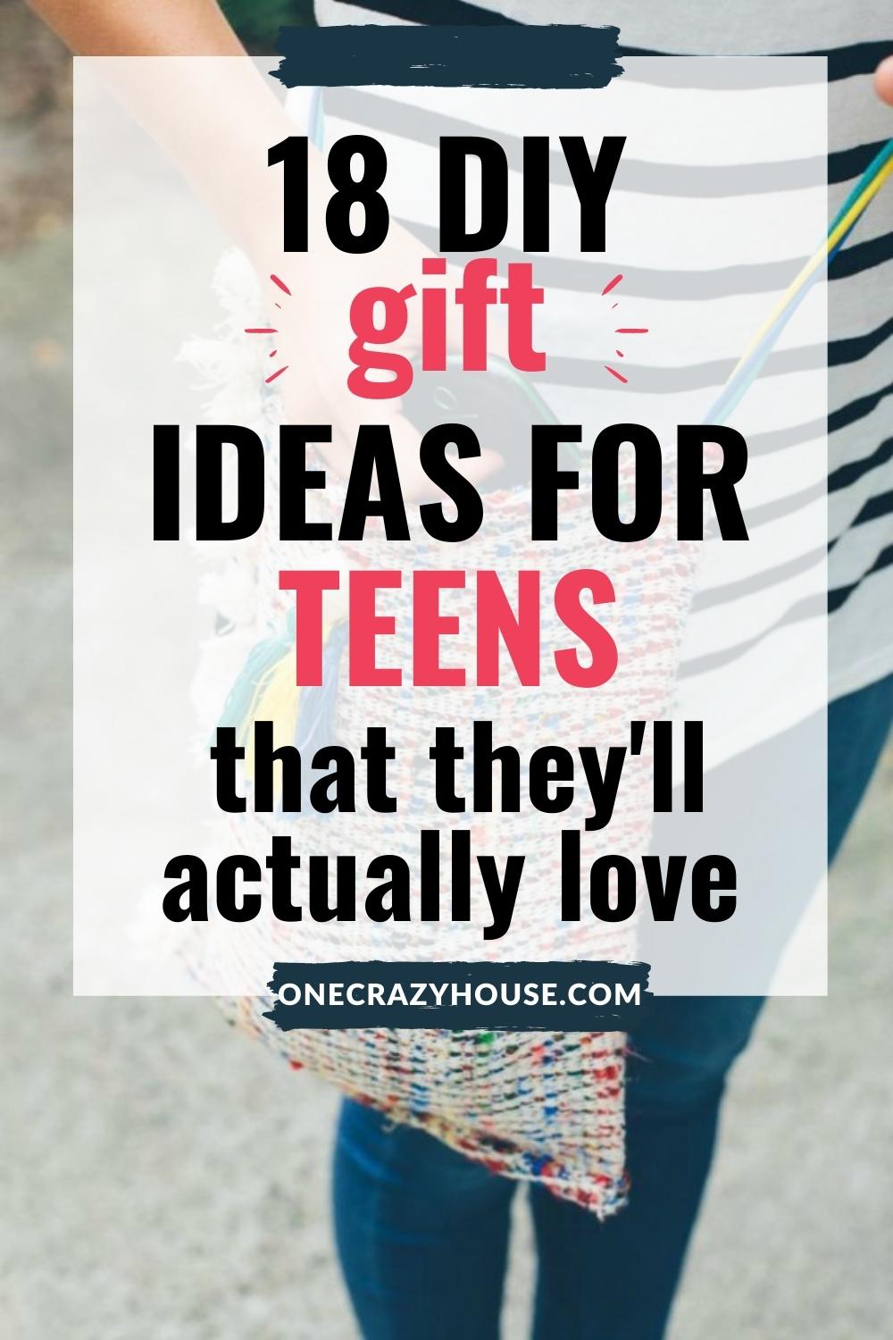 18 Of The Best Gifts For Teens That You Can DIY