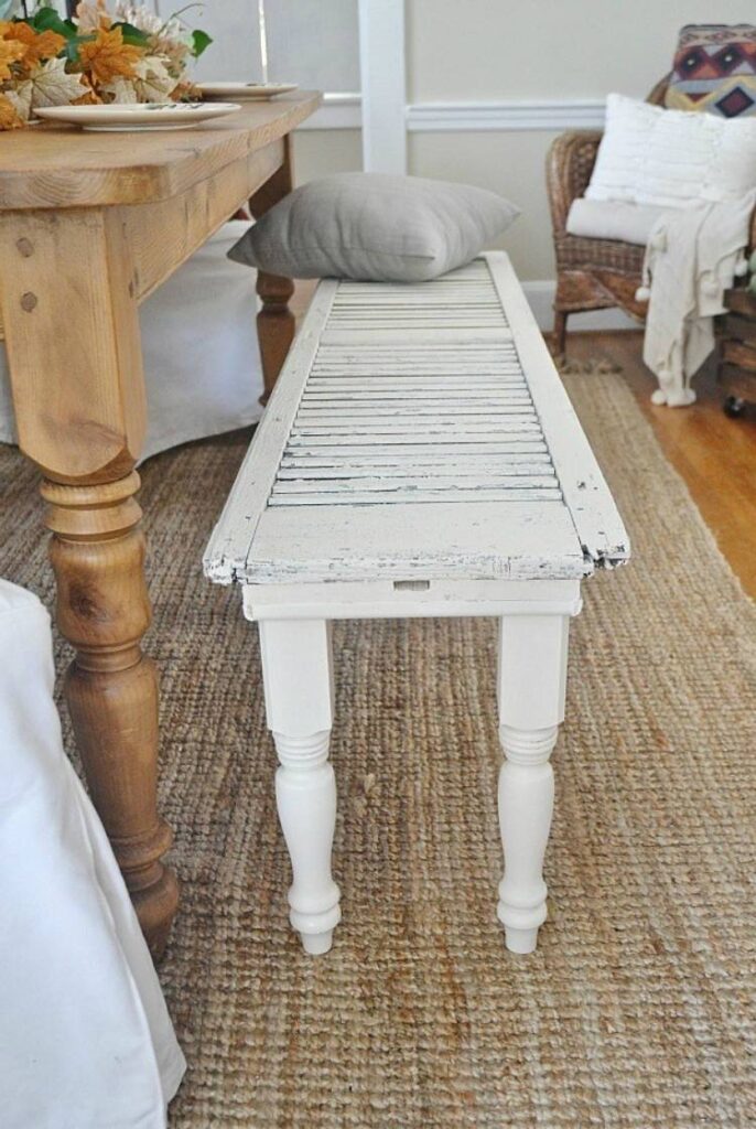 17 Ways You've Never Thought to Reuse Old Shutters