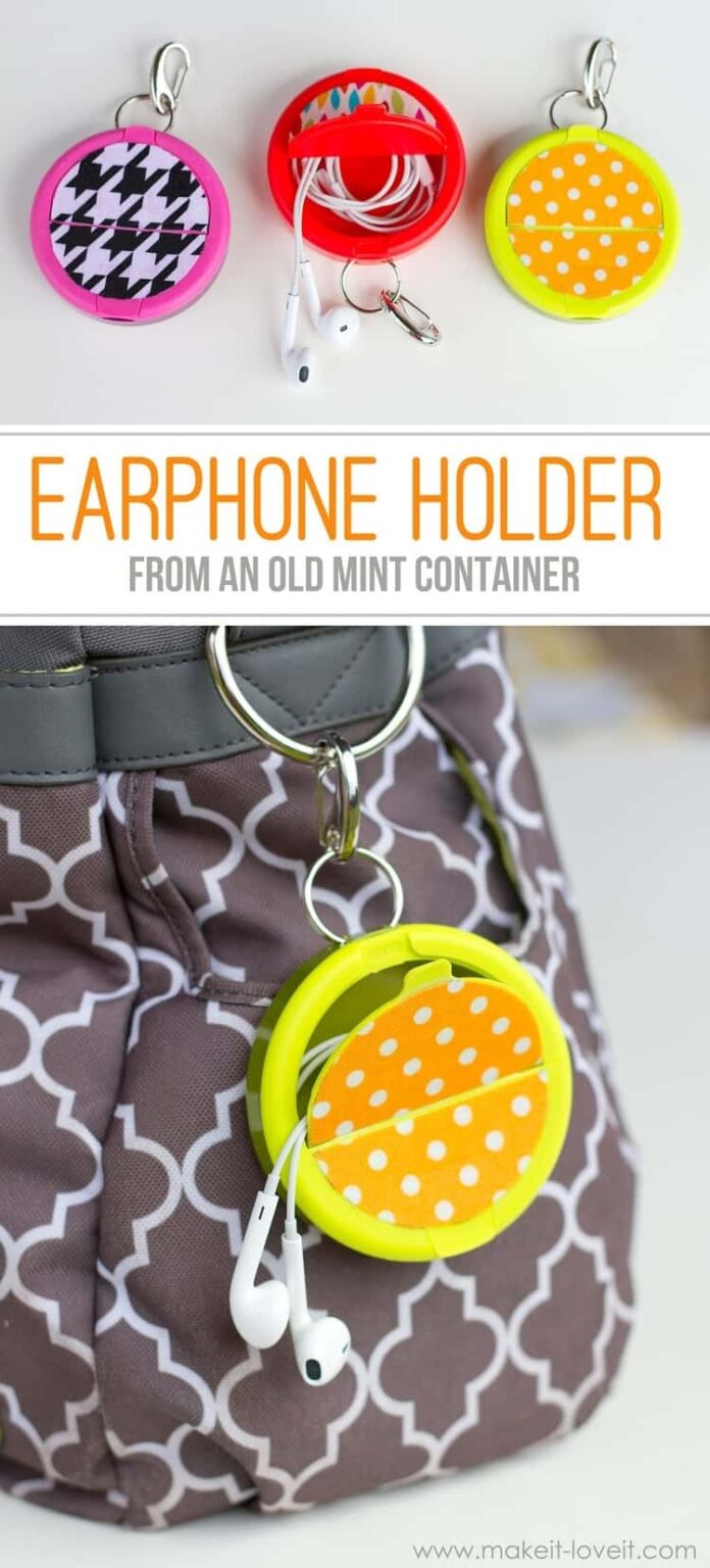16 DIY Cases to Keep Your Earbuds Tangle Free