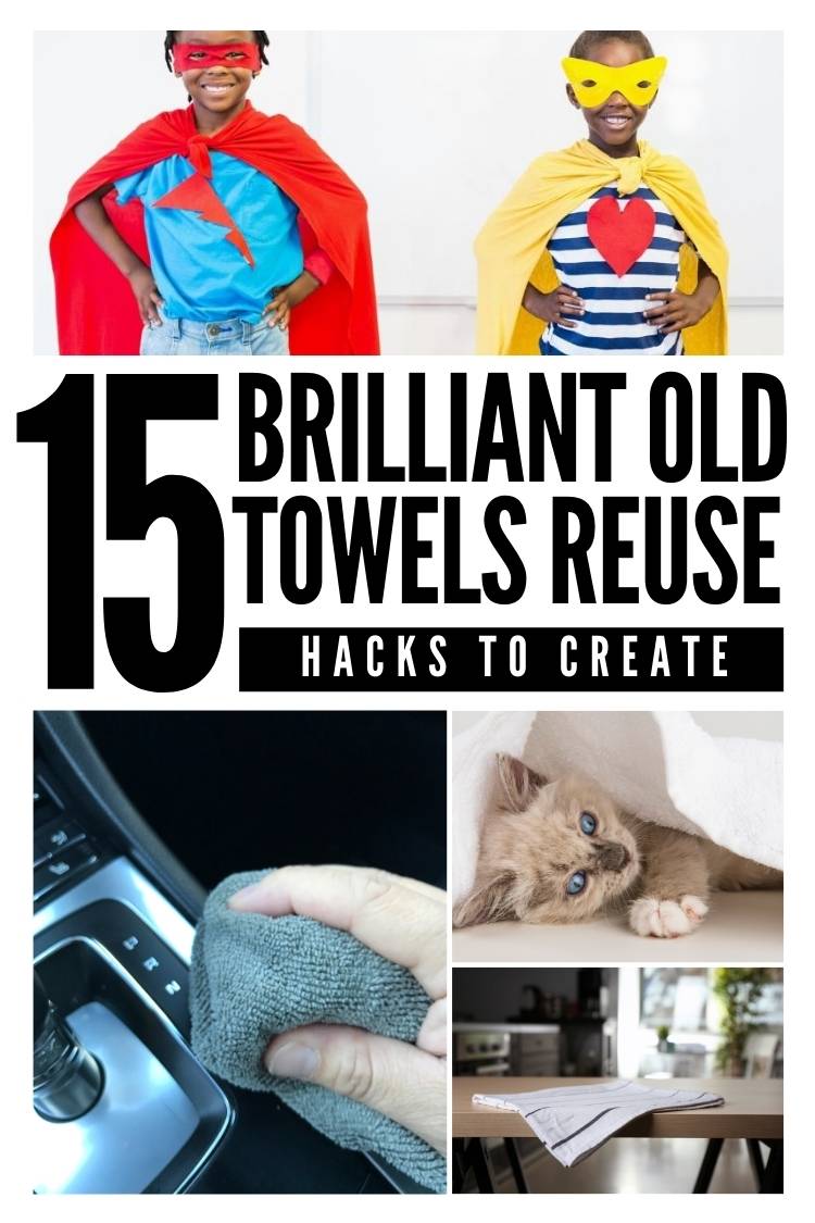 Genius Ways to Reuse Your Old Towels | One Crazy House