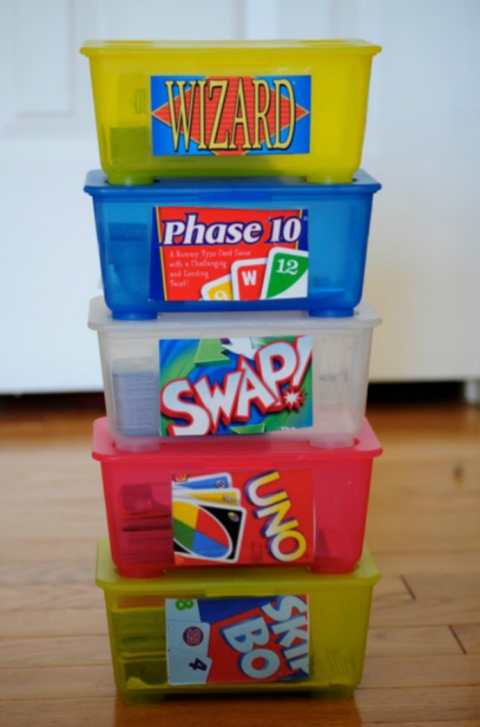 17 Board Game Storage Ideas to Streamline Family Game Night