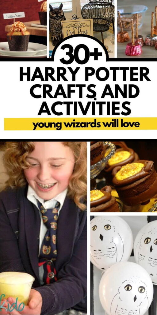 30+ Magical Harry Potter Inspired Crafts and Activities