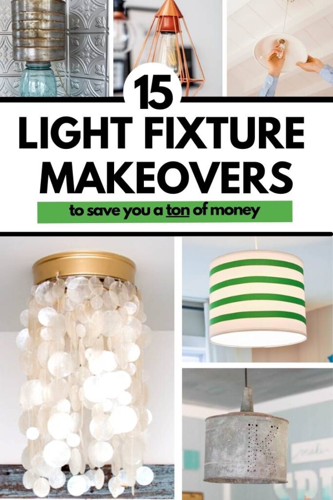 15 Light Fixture Makeovers to Save You a Ton of Money