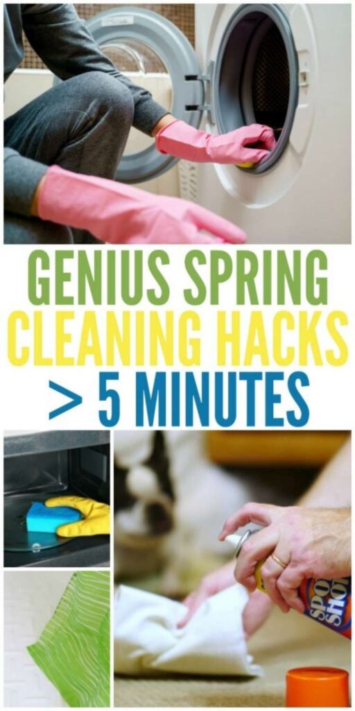7 Genius Spring Cleaning Hacks that Take Less Than 5 Minutes