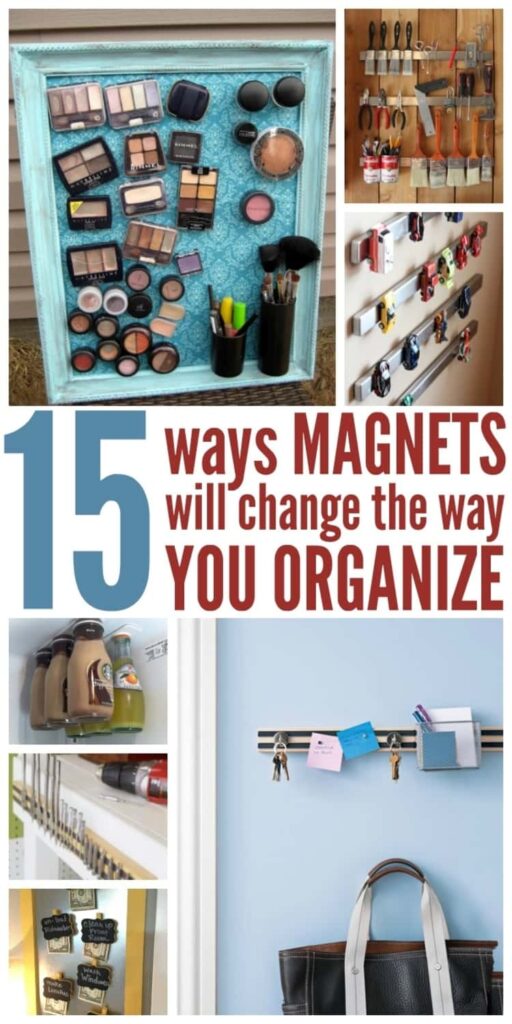 Ways to use magnets that are brilliant and perfect for a clutter-free home