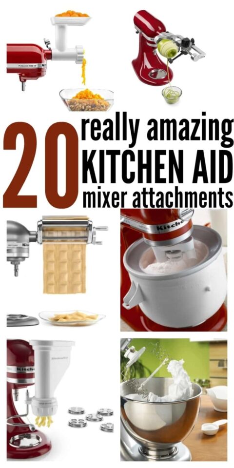 20 Amazing Kitchen Aid Mixer Attachments