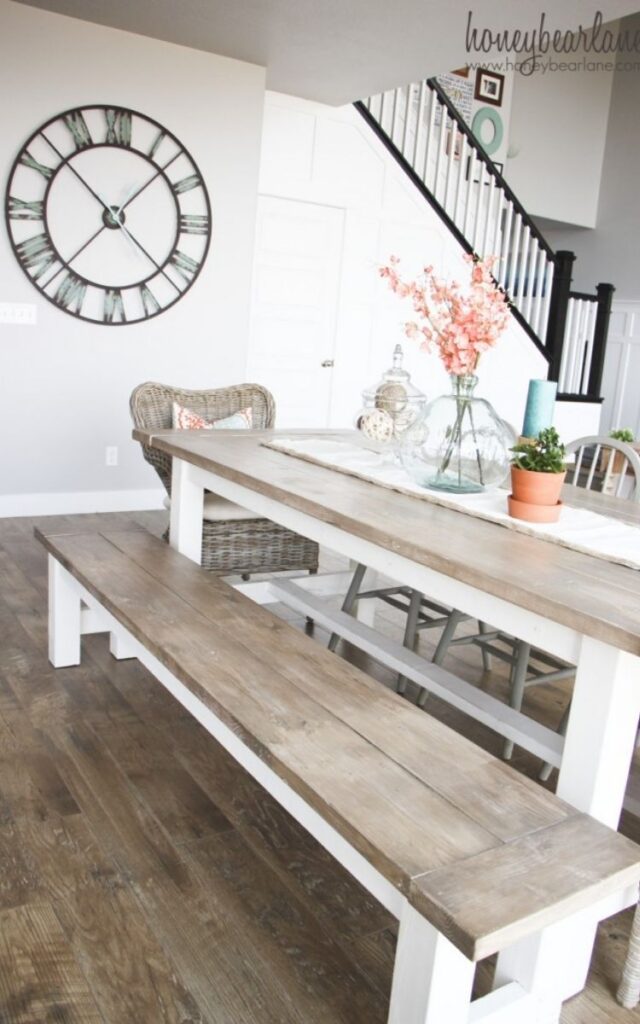 15 Clever & Charming Farmhouse Kitchen DIYs